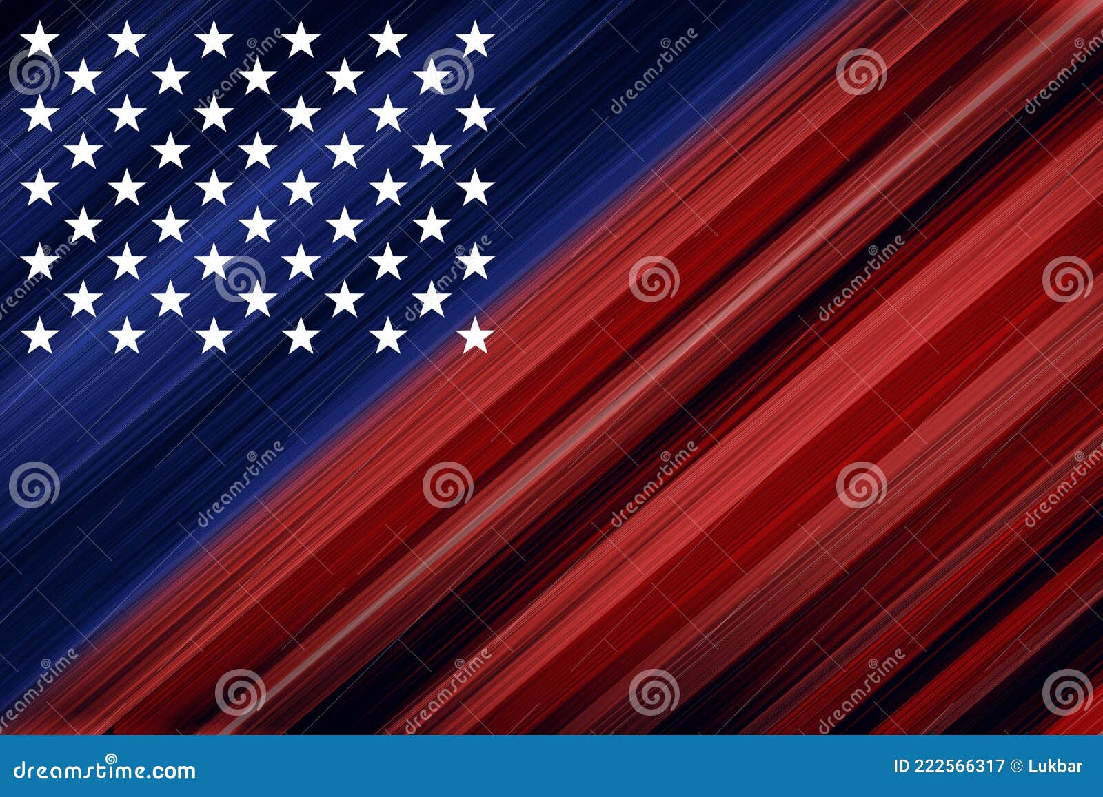 USA Abstract Background with Elements of the American Flag Stock ...