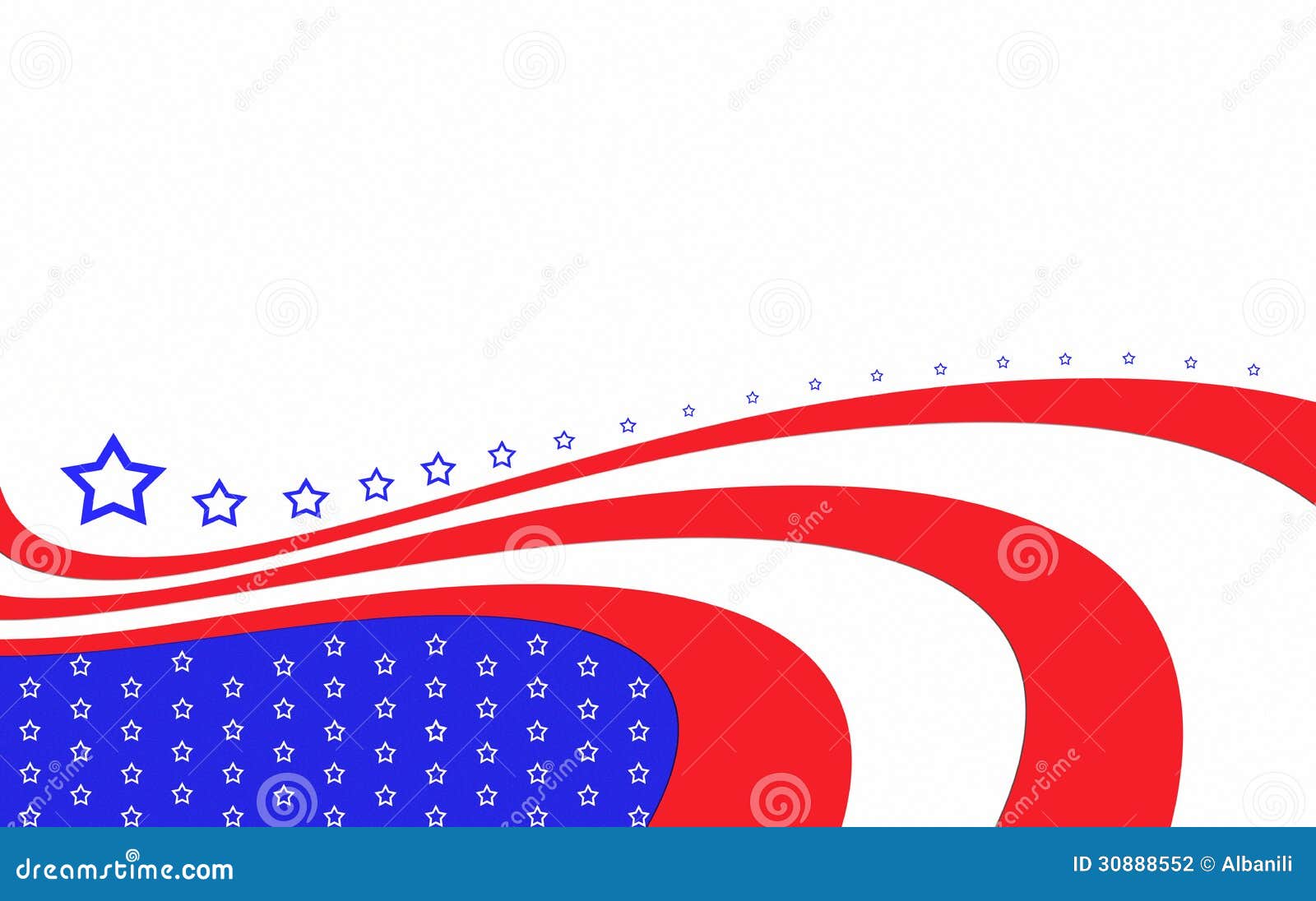 USA abstract flag stock illustration. Illustration of national - 30888552
