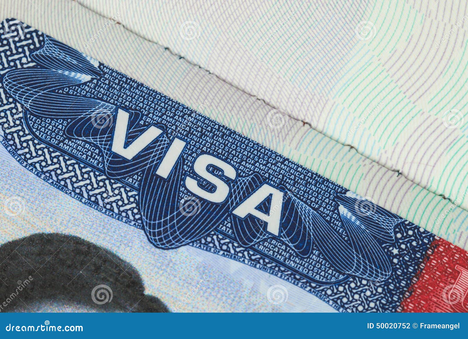 Passport Background Texture