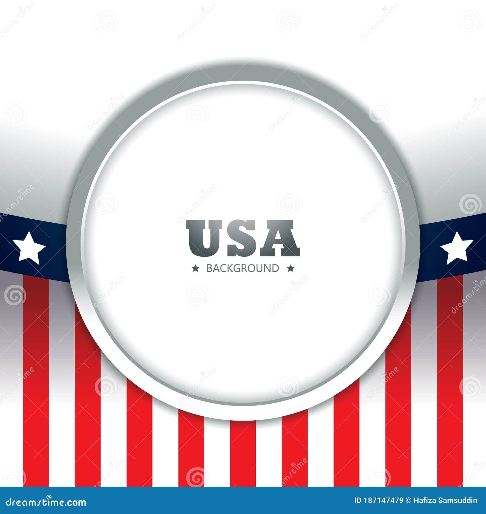 USA Background. Vector Illustration Decorative Design Stock Vector ...