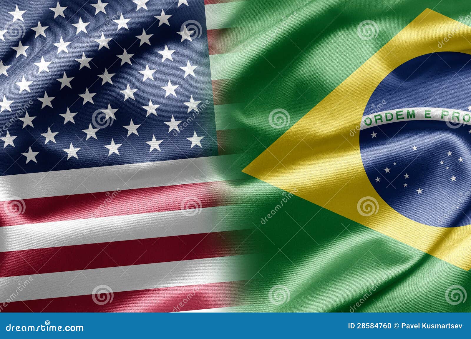 USA and Brazil stock photo. Image of business, conflict - 28584760