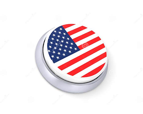 USA button stock illustration. Illustration of country - 9712855