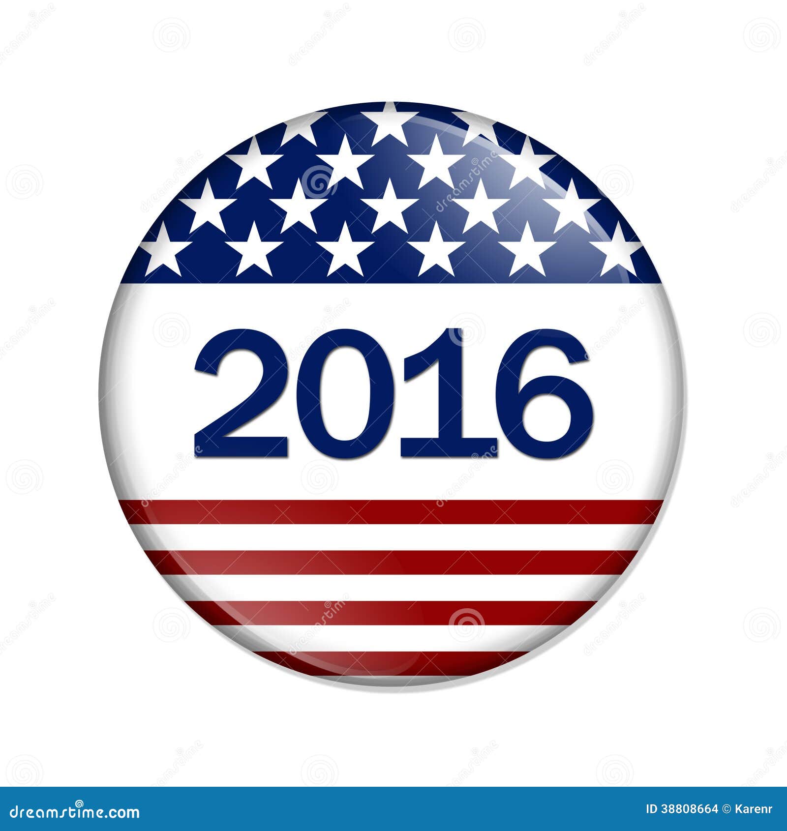 USA 2016 stock illustration. Illustration of year, symbol - 38808664