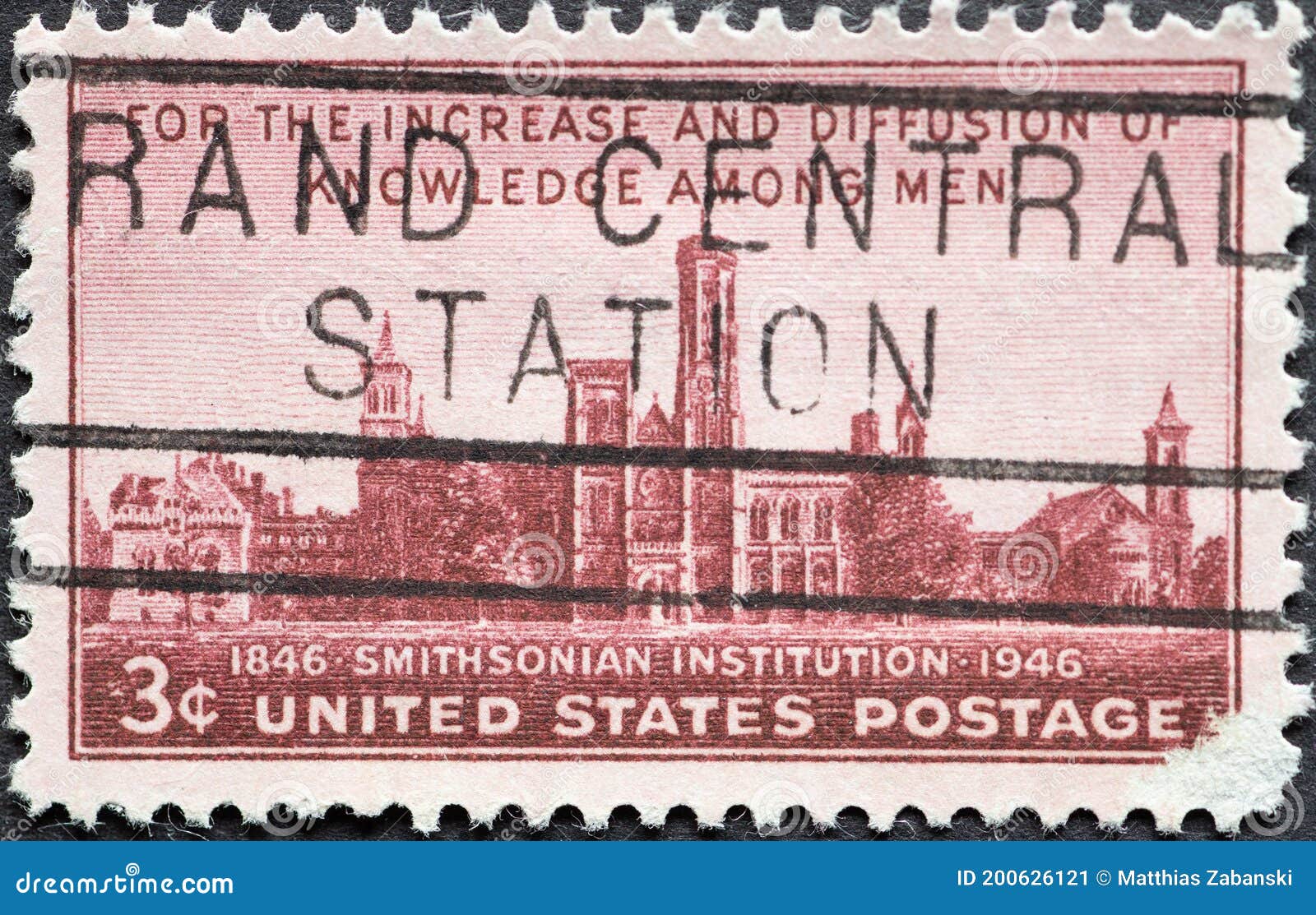 USA - Circa 1946: a Postage Stamp Printed in the US Showing the ...