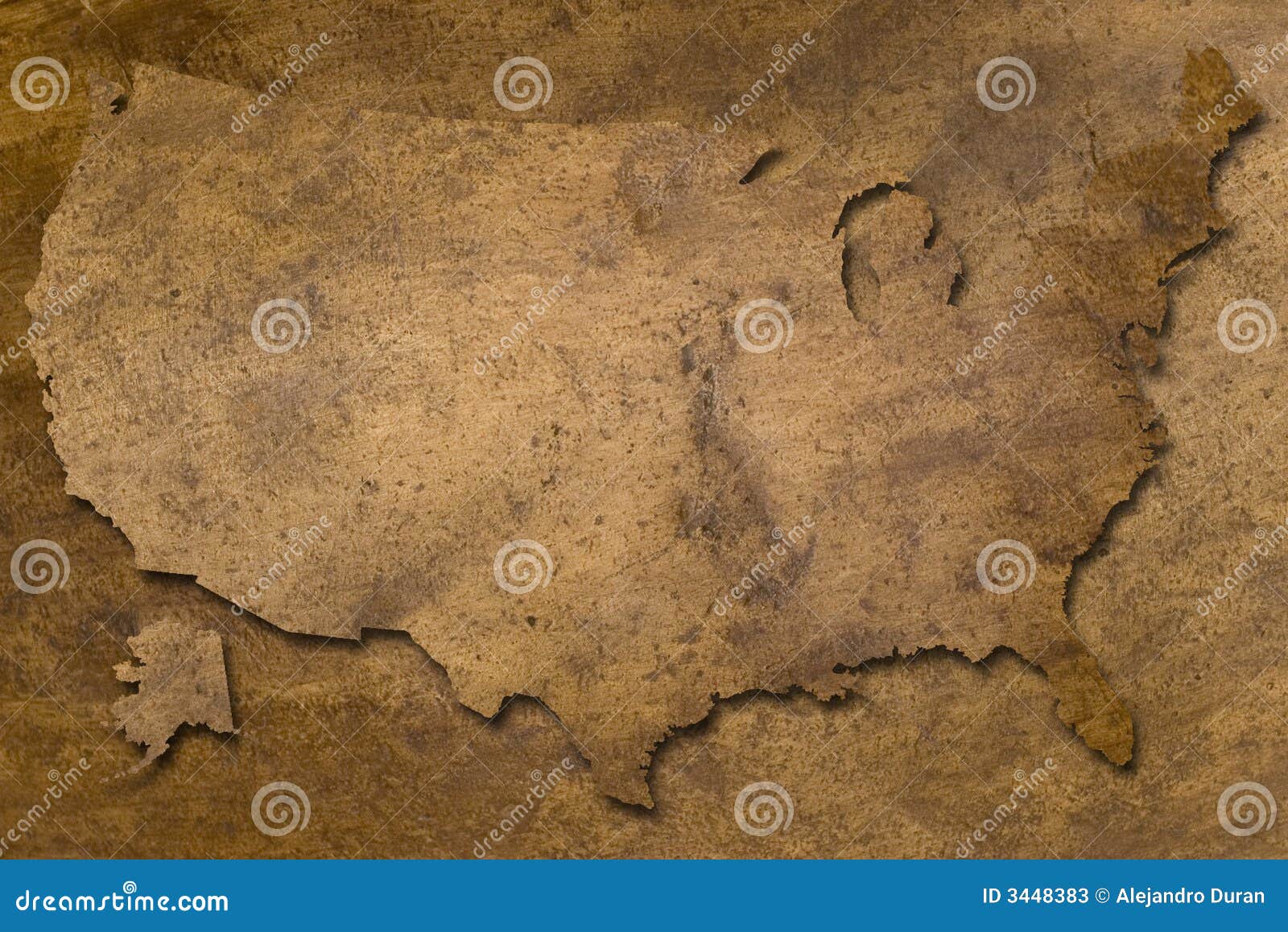 Patina Copper Texture With Riveted Plaques Background Stock Photography ...