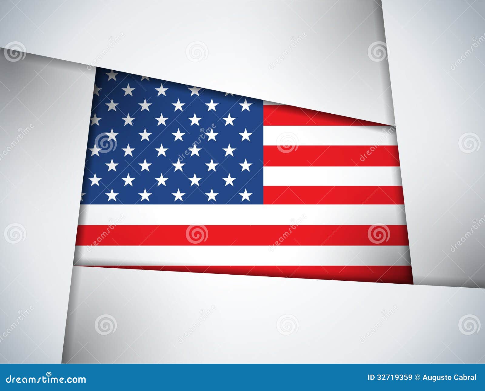 USA Country Flag Geometric Background Stock Vector - Illustration of ...