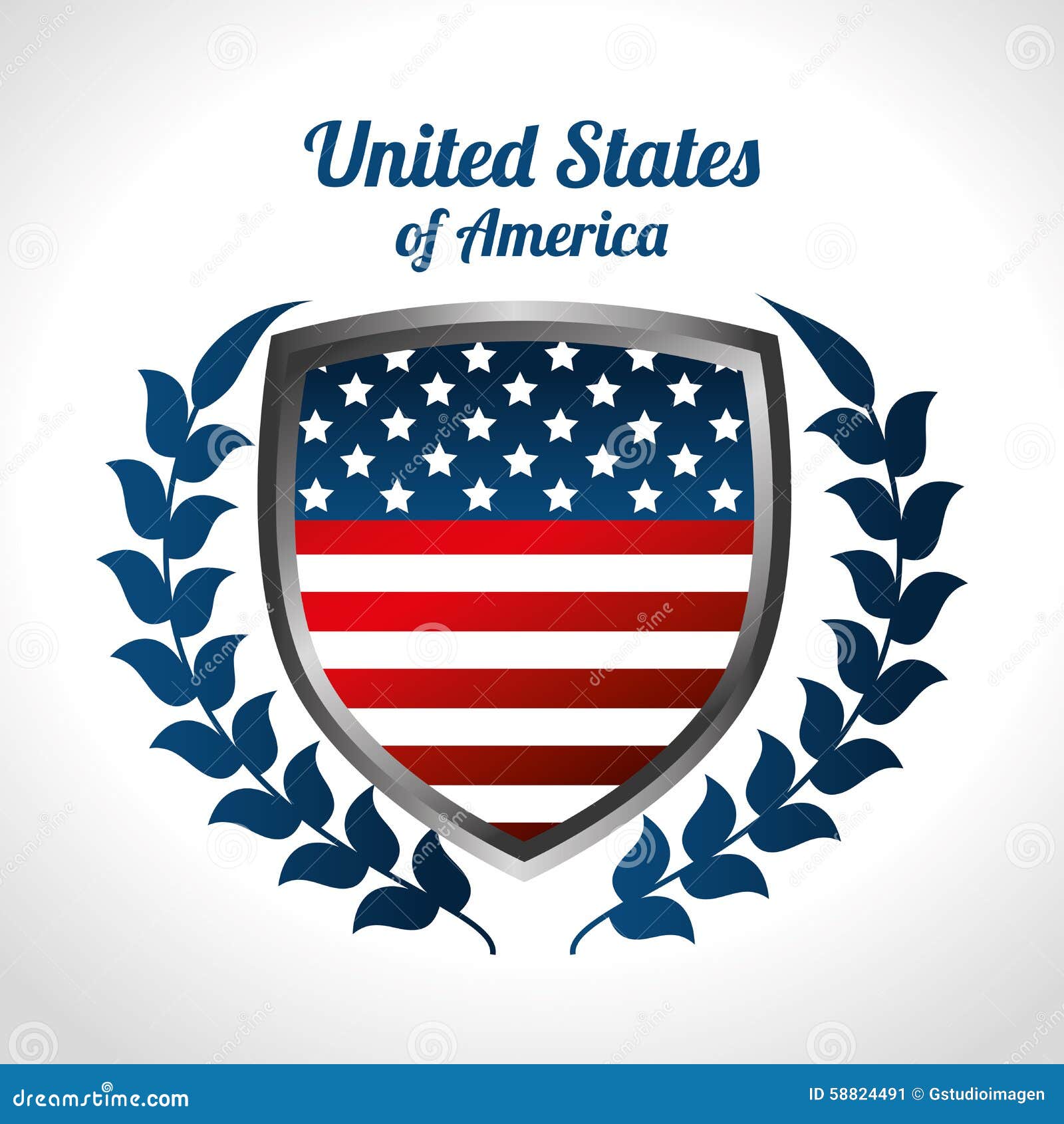 USA design. stock vector. Illustration of nation, united - 58824491