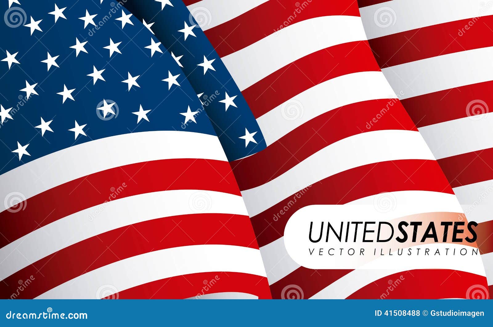 USA design stock vector. Illustration of united, freedom - 41508488