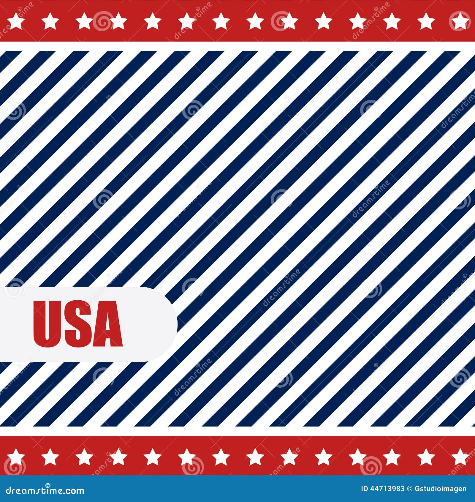 Usa design stock vector. Illustration of lineal, freedom - 44713983