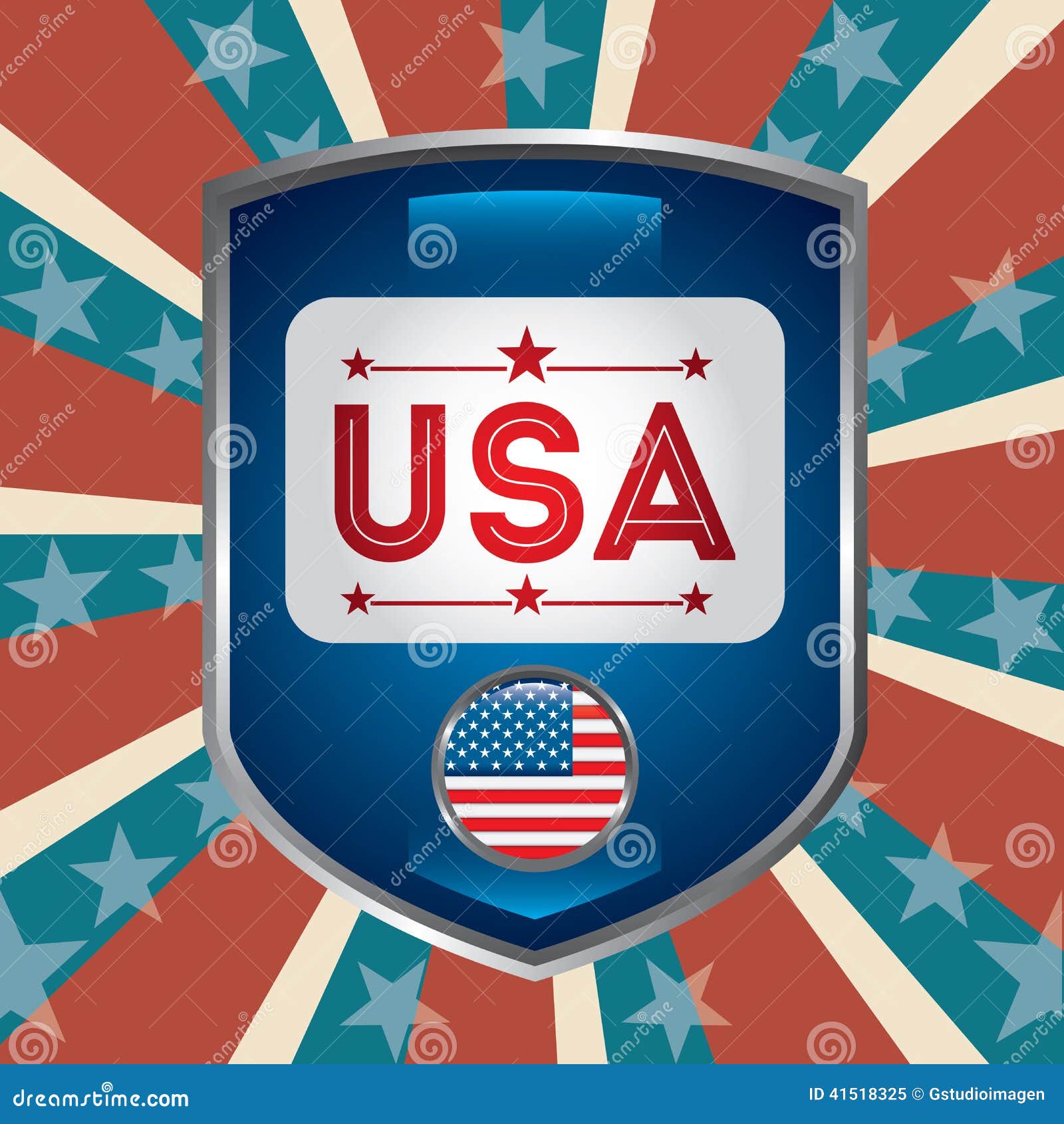 USA design stock vector. Illustration of states, unity - 41518325