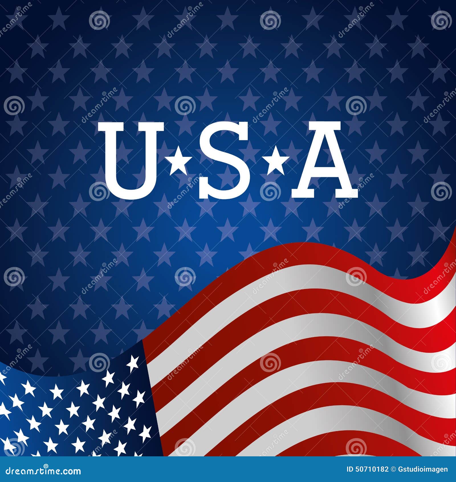 USA Design, Vector Illustration. Stock Vector - Illustration of event ...