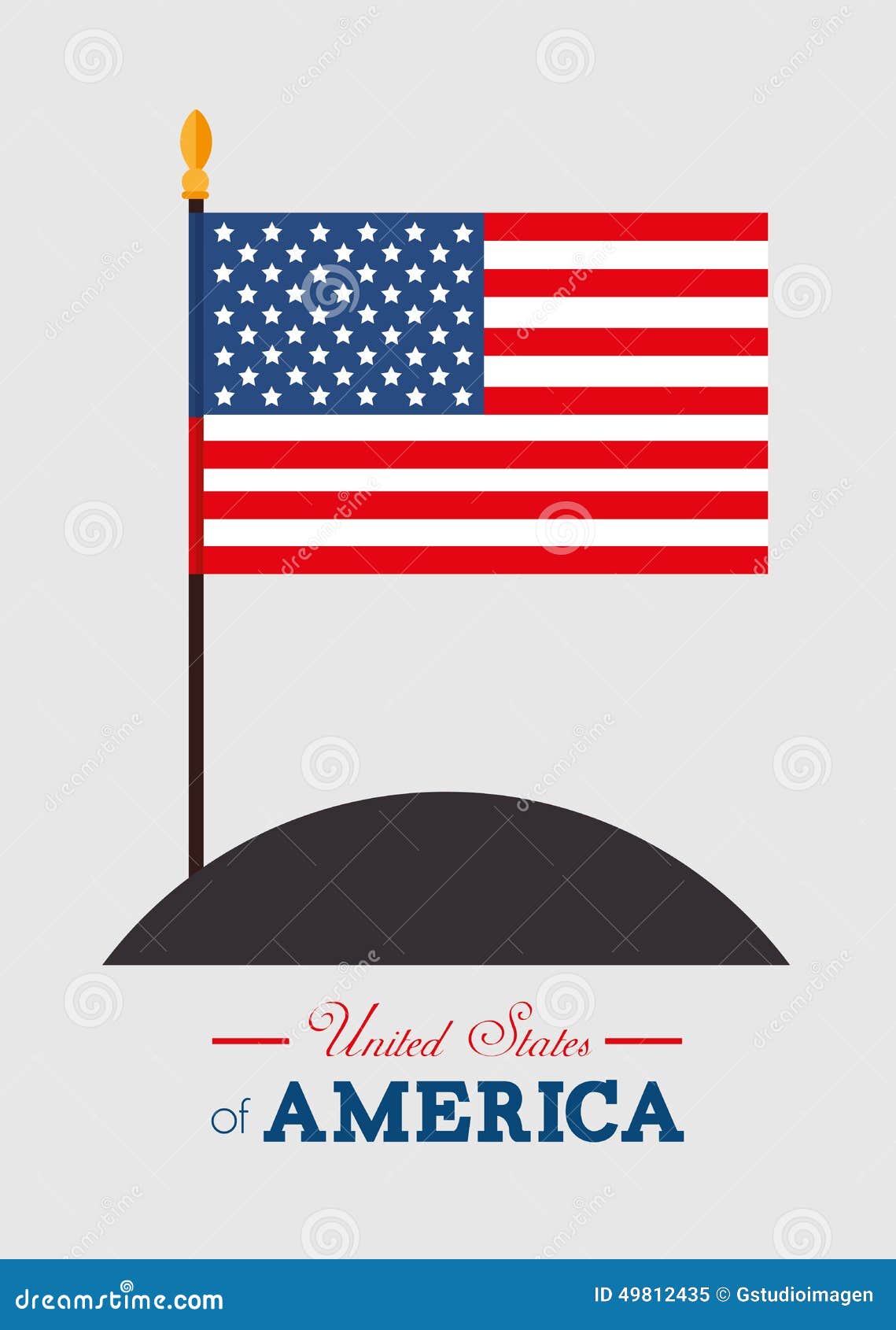 USA Design, Vector Illustration. Stock Vector - Illustration of event ...