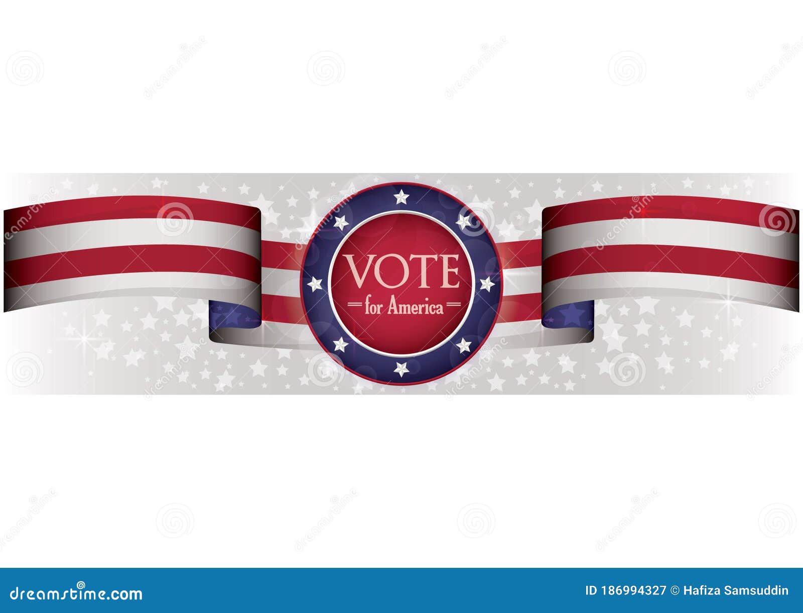 USA Election Banner. Vector Illustration Decorative Design Stock Vector ...