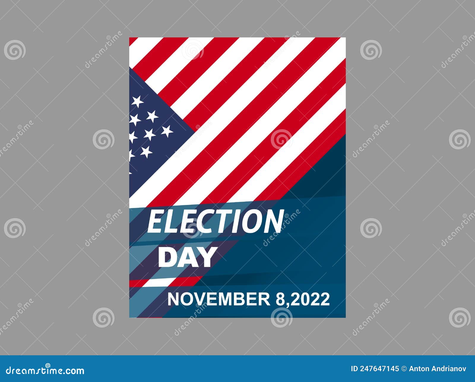 Election Brochure Template Layout. Holding Parliamentary Voting. Flyer ...