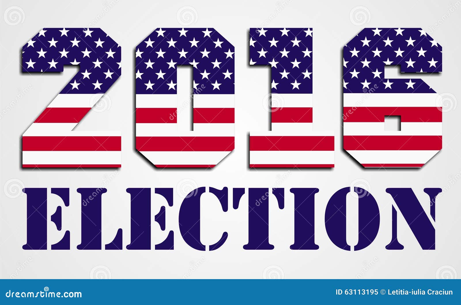 USA Election 2016 stock illustration. Illustration of american - 63113195