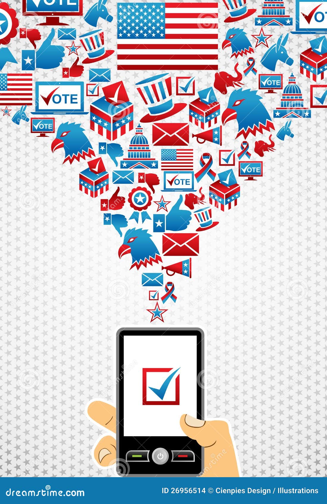 Elections Online Election Icon In Neon Style. Signs And Symbols Can Be ...