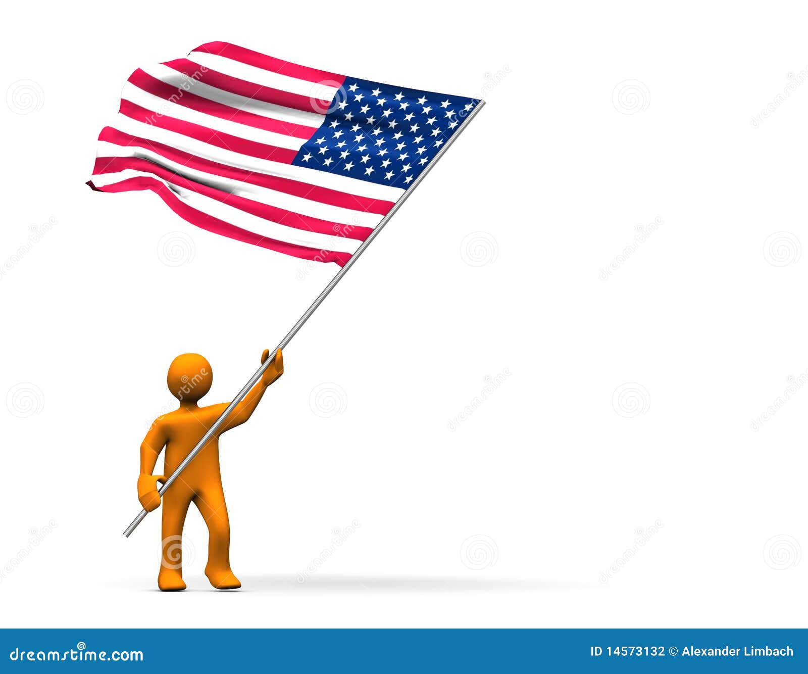 USA Fan stock illustration. Illustration of states, yellow - 14573132
