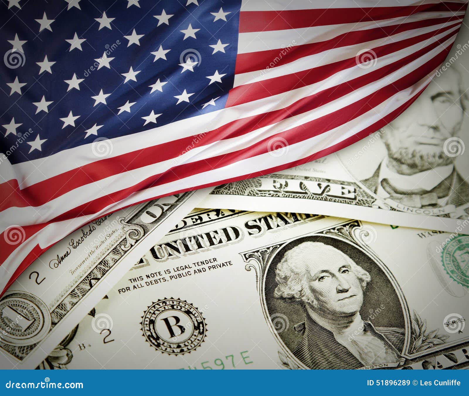 USA finance stock image. Image of banknote, american - 51896289