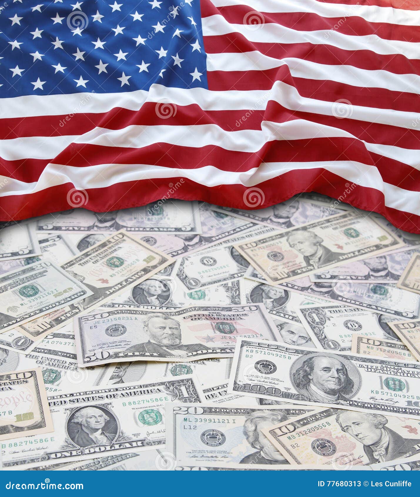 USA finance stock image. Image of banknote, finance, american - 77680313