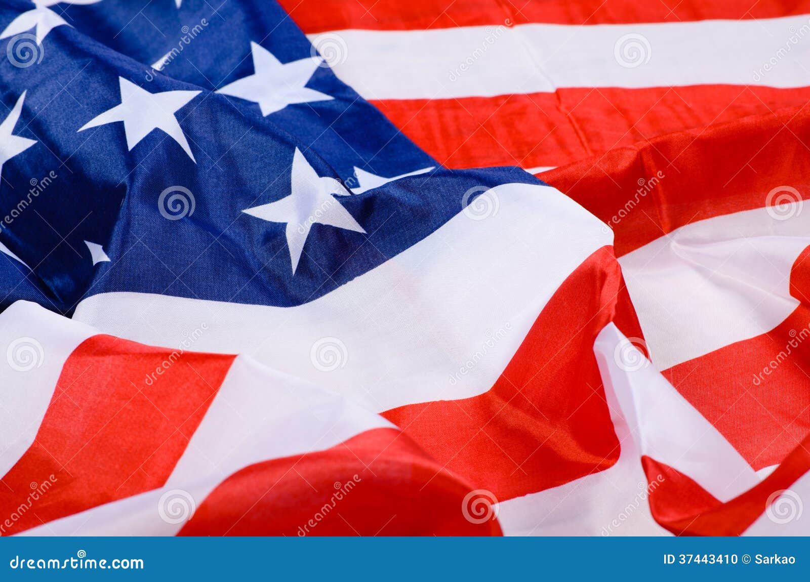 USA flag detail stock photo. Image of united, backgrounf - 37443410