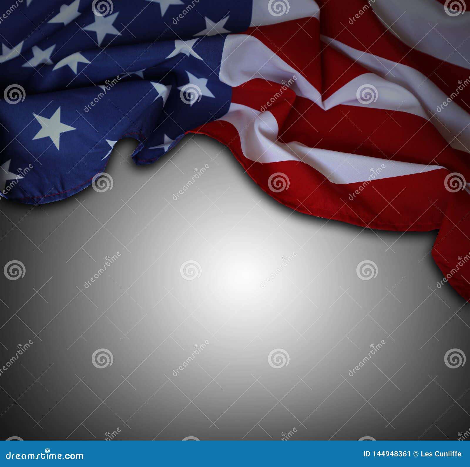 USA flag on grey stock image. Image of closeup, democratic - 144948361