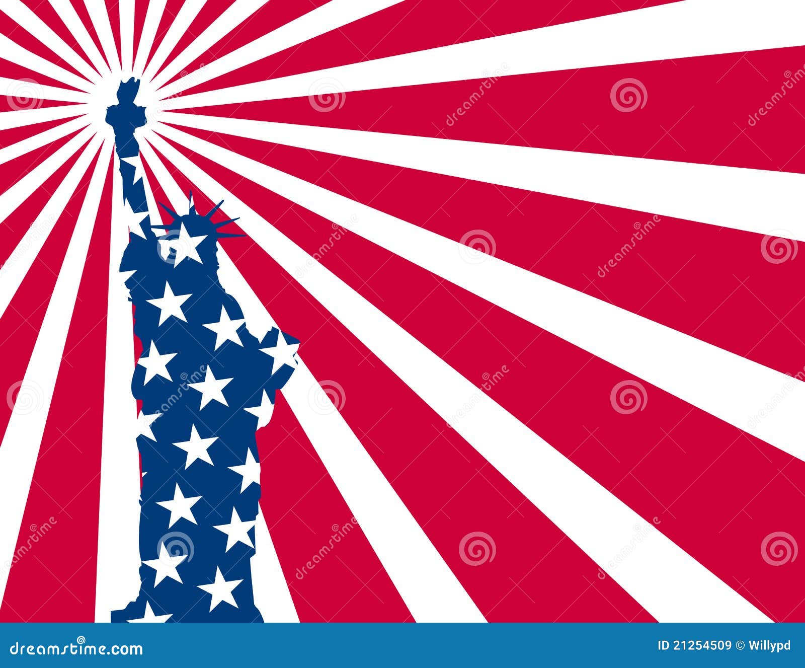 Usa flag liberty stock vector. Illustration of liberty - 21254509
