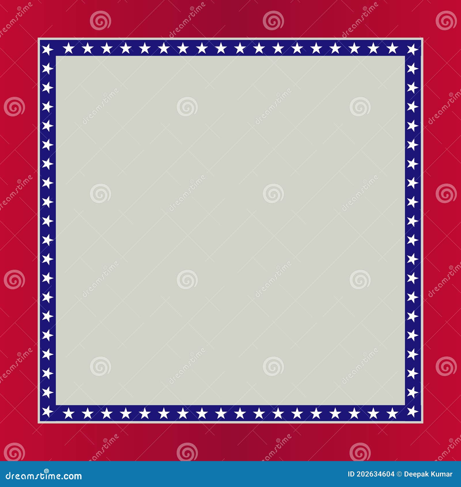 Usa frame design for text stock vector. Illustration of frame - 202634604