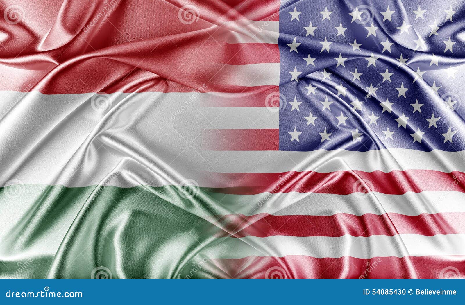 USA and Hungary stock photo. Image of patriotic, contracts - 54085430