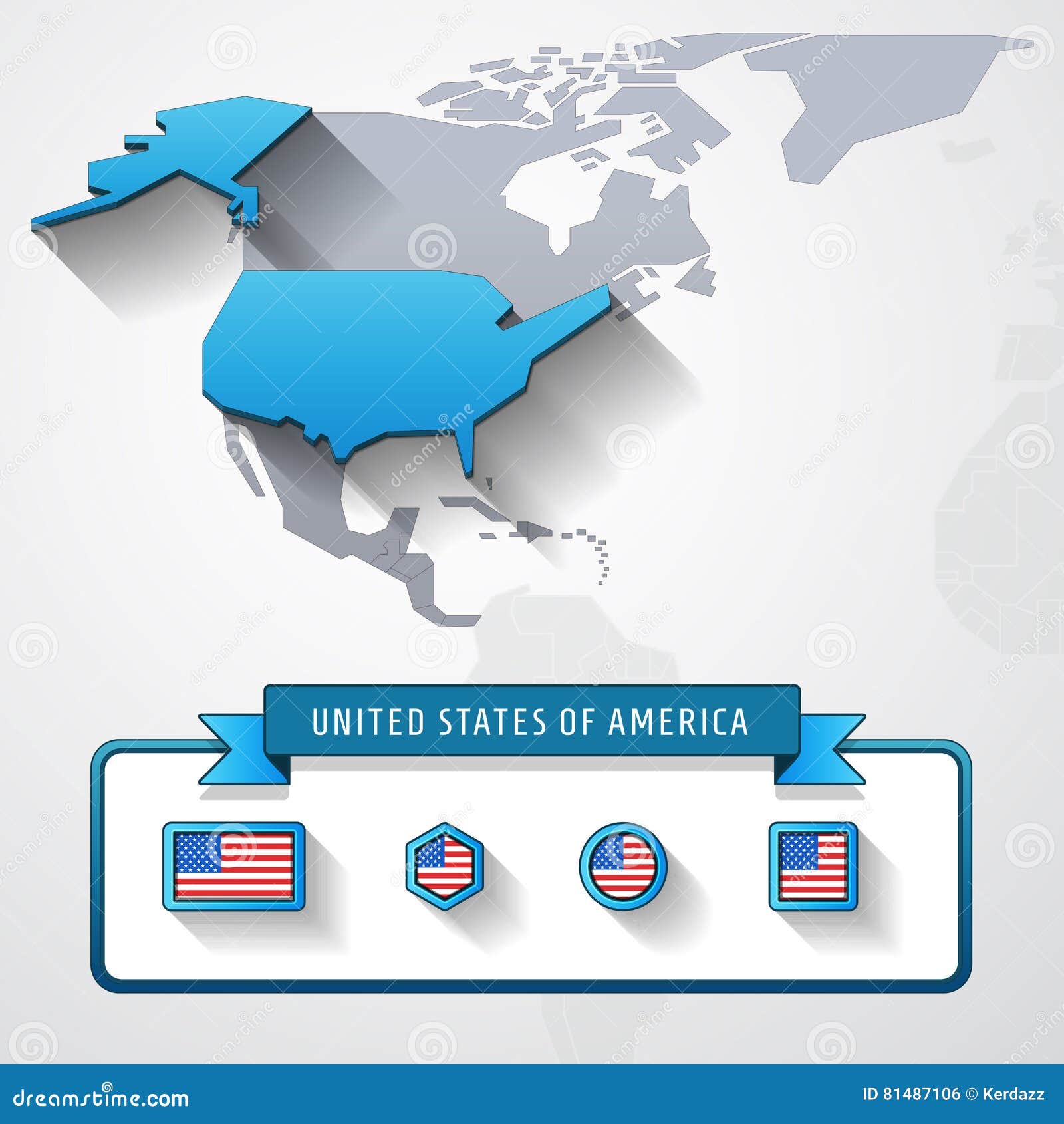 USA info card stock illustration. Illustration of education - 81487106