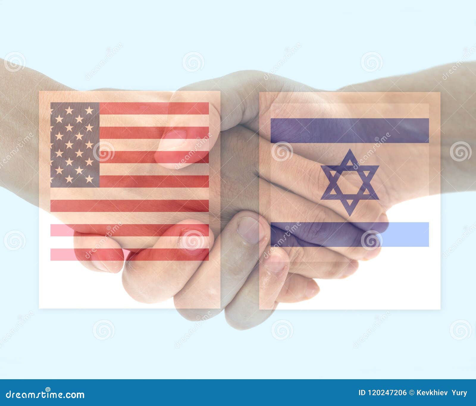 USA and Israel Flag with Handshake Stock Photo - Image of flag ...