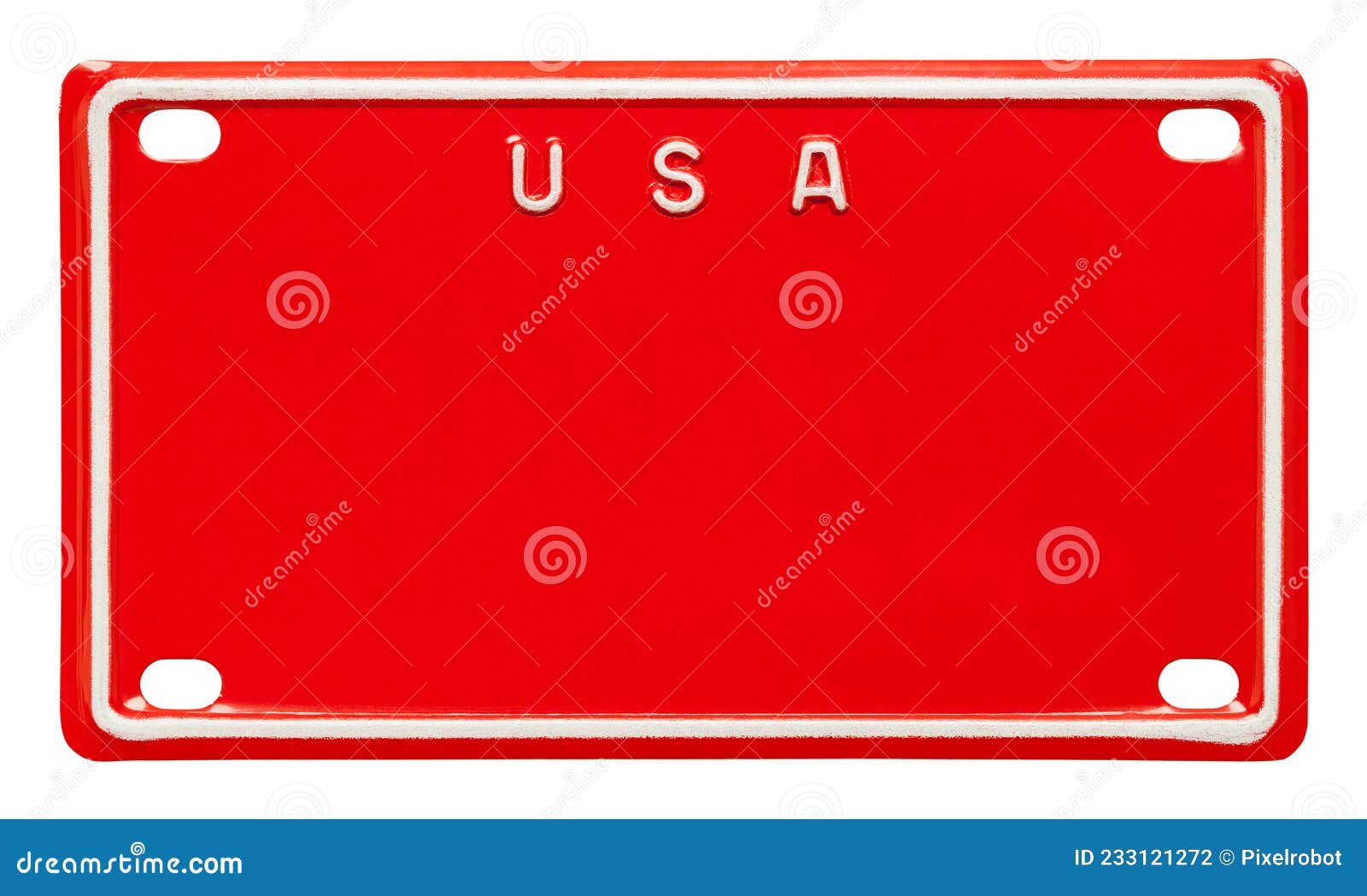 USA License Plate stock photo. Image of bike, frame - 233121272