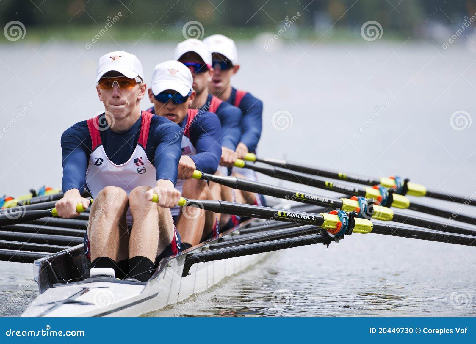 USA Lightweight Quadruple Sculls Editorial Image - Image of ...