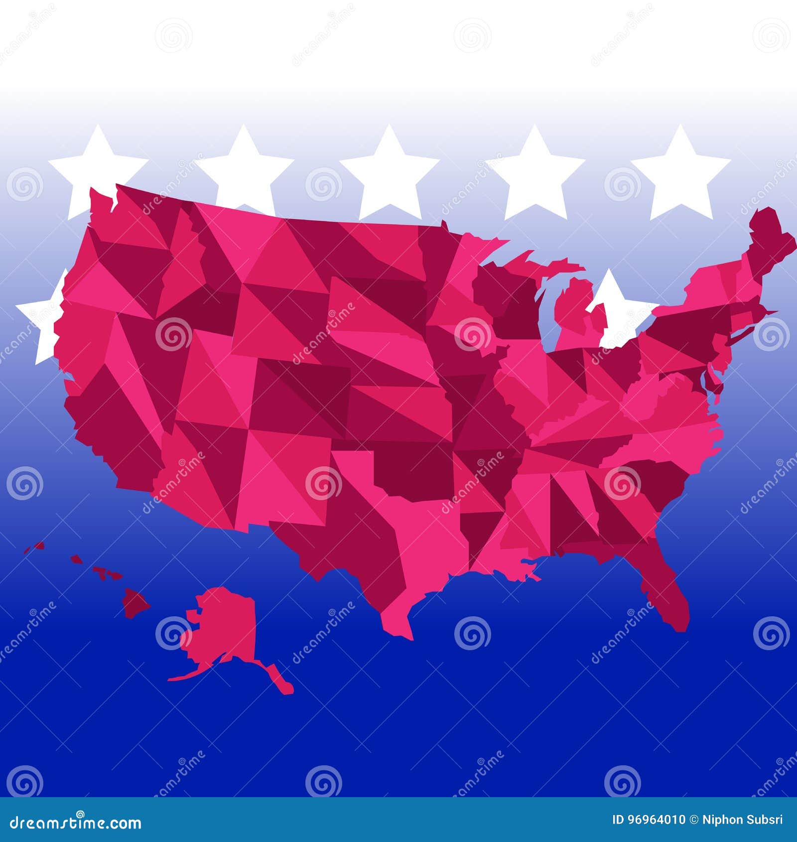 The usa map design stock illustration. Illustration of globe - 96964010