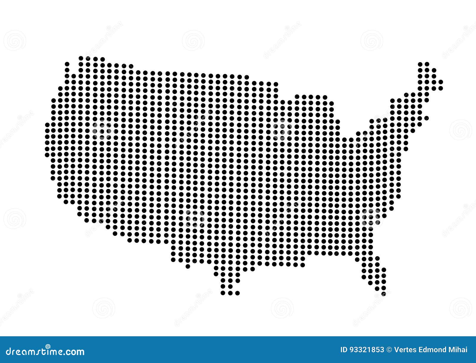 USA Map Vector Illustration Stock Vector - Illustration of minnesota ...
