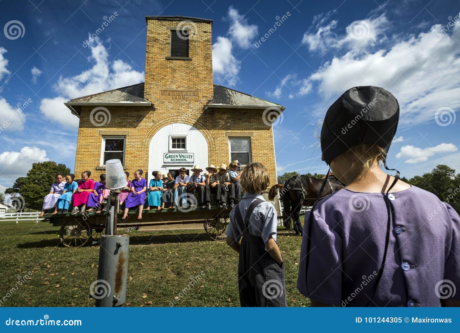 USA - Ohio - Amish editorial image. Image of horse, religion - 101244305