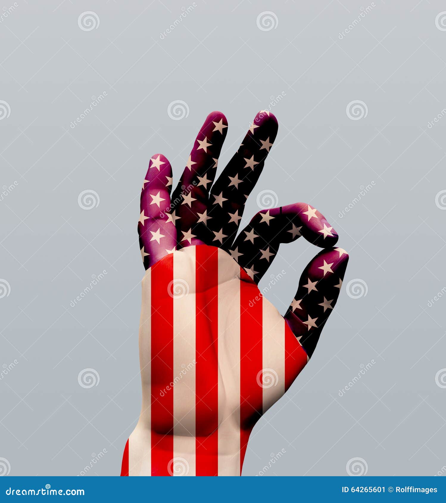 USA OK stock illustration. Illustration of circle, america - 64265601