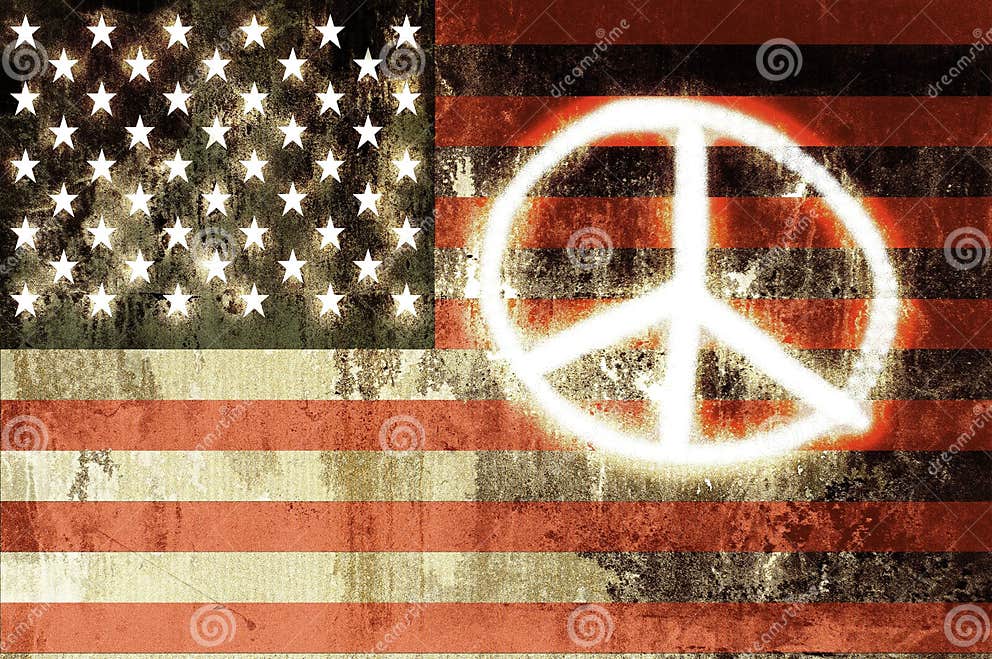 USA Peace Sign stock photo. Image of removed, american - 25959910