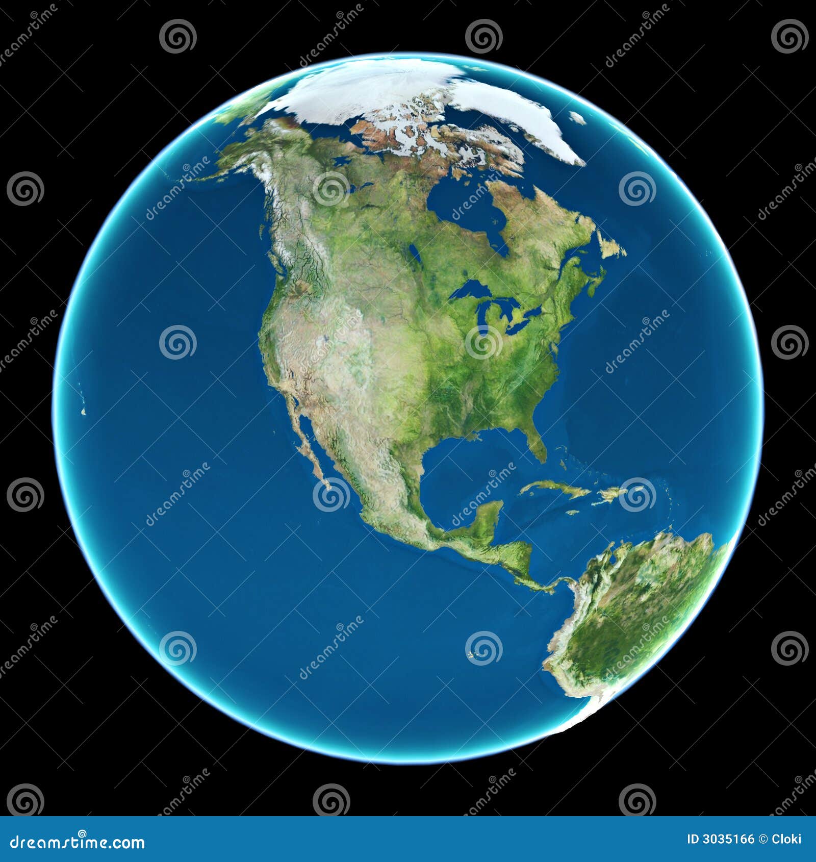 USA On Planet Earth Royalty Free Stock Image - Image: 3035166