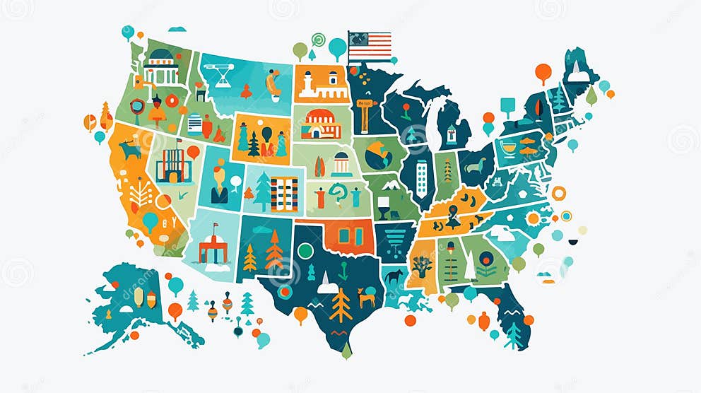USA Population Growth Infographic, Illustrating the Population Increase ... USA Population Growth Infographic, Illustrating the Population Increase ...