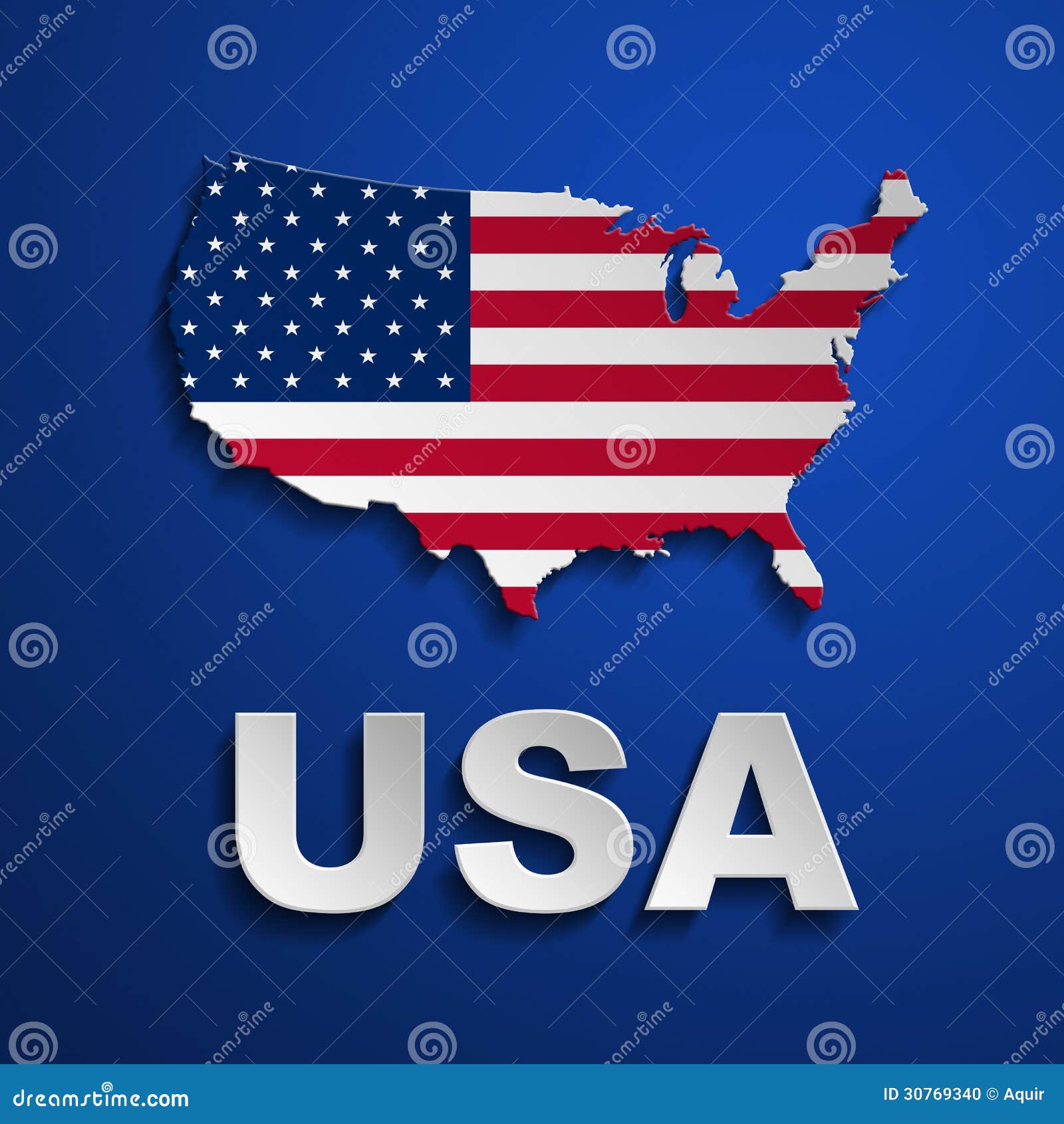 USA poster stock illustration. Illustration of background - 30769340