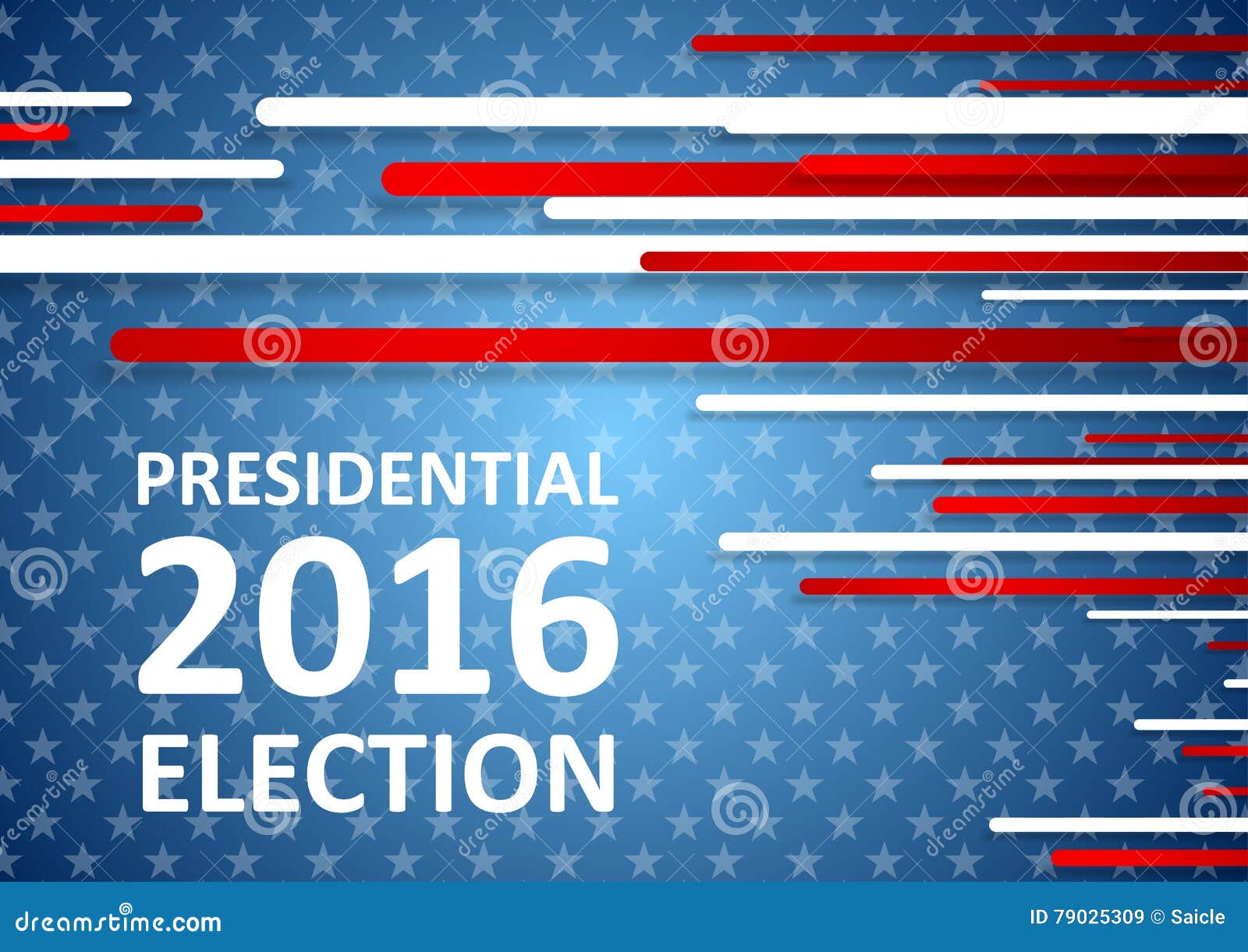 Election Brochure Template Layout. Holding Presidential Voting. Flyer ...