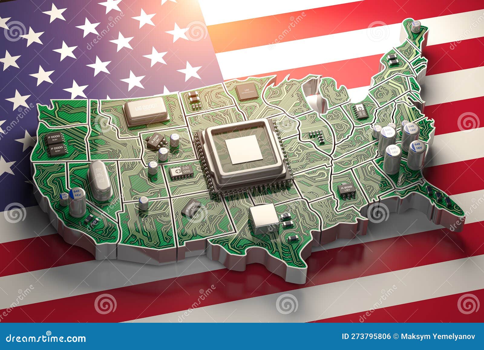 USA Semiconductor Industry, Computer Chips Manufacturing and Artificial ...