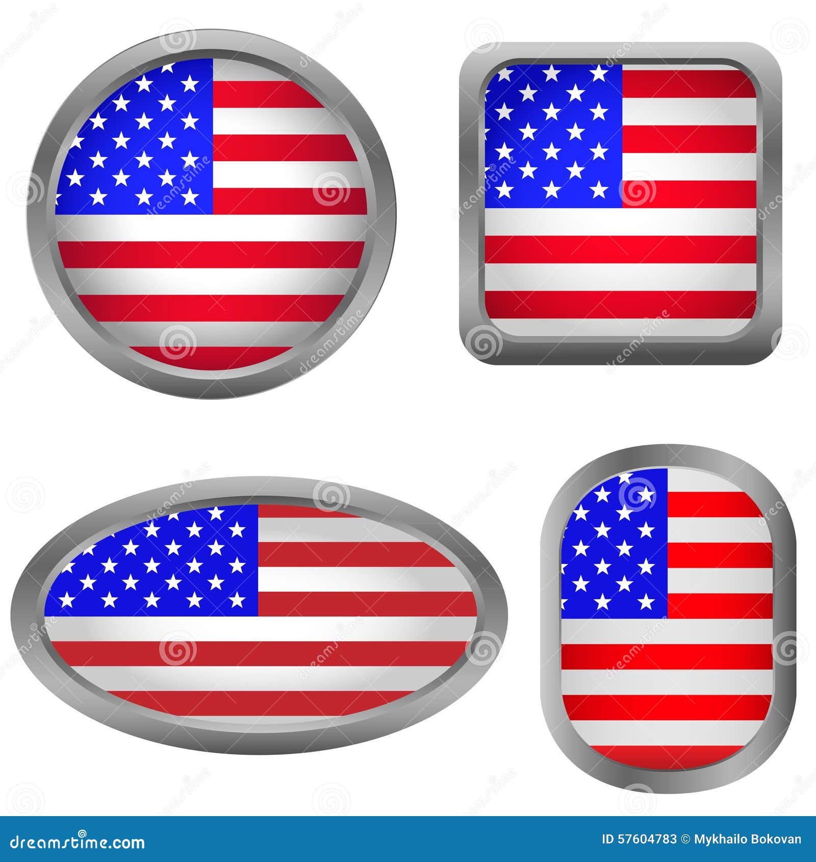 USA signs stock vector. Illustration of nation, shield - 57604783
