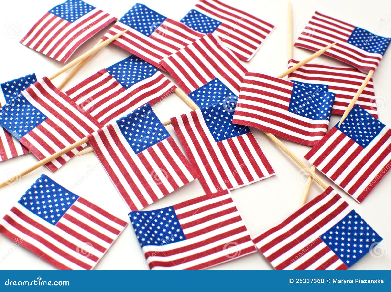 USA small flags stock photo. Image of culture, pole, star - 25337368