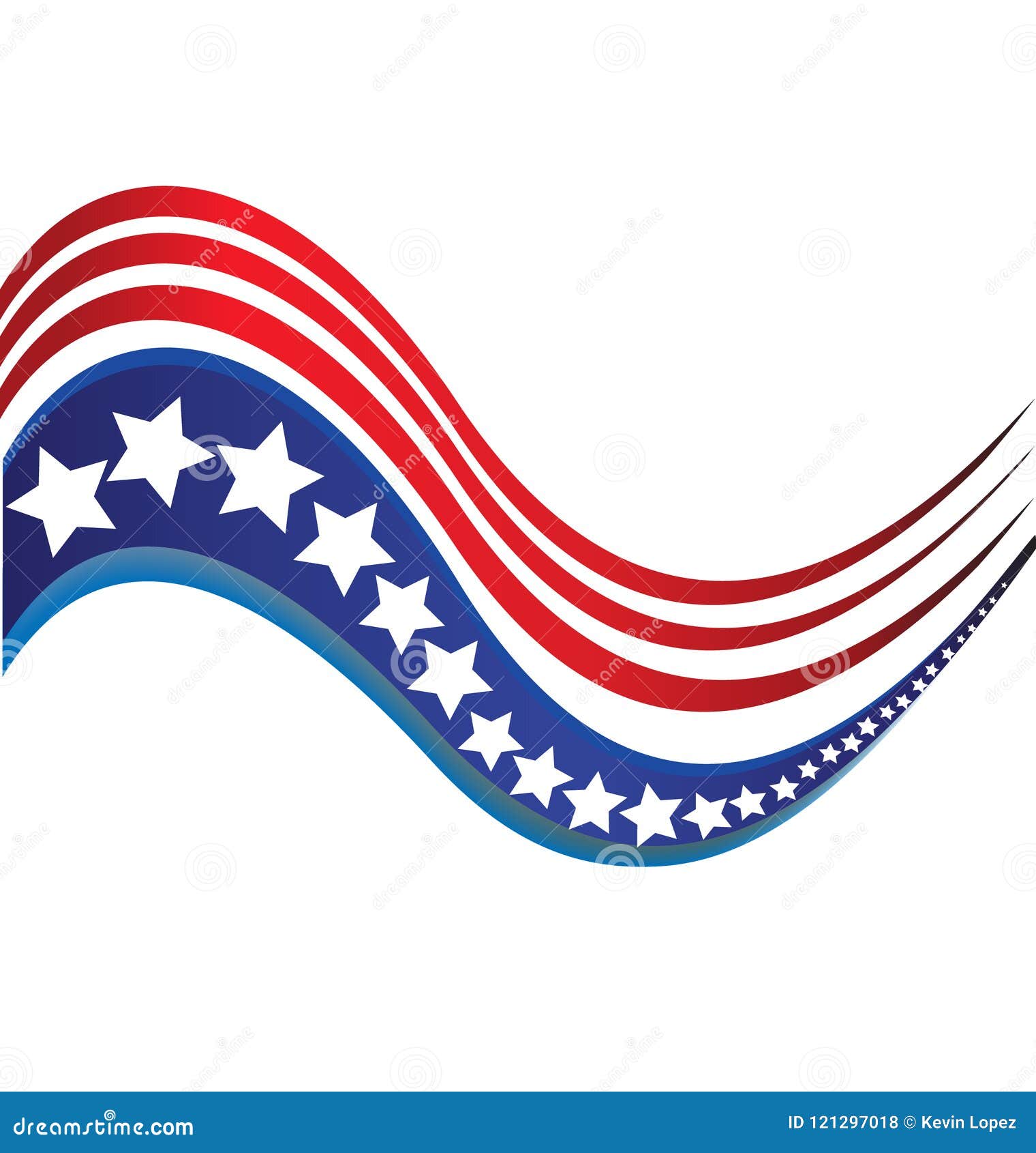 USA Star Flag Logo Stripes Design Elements Vector Icon Stock Vector ...