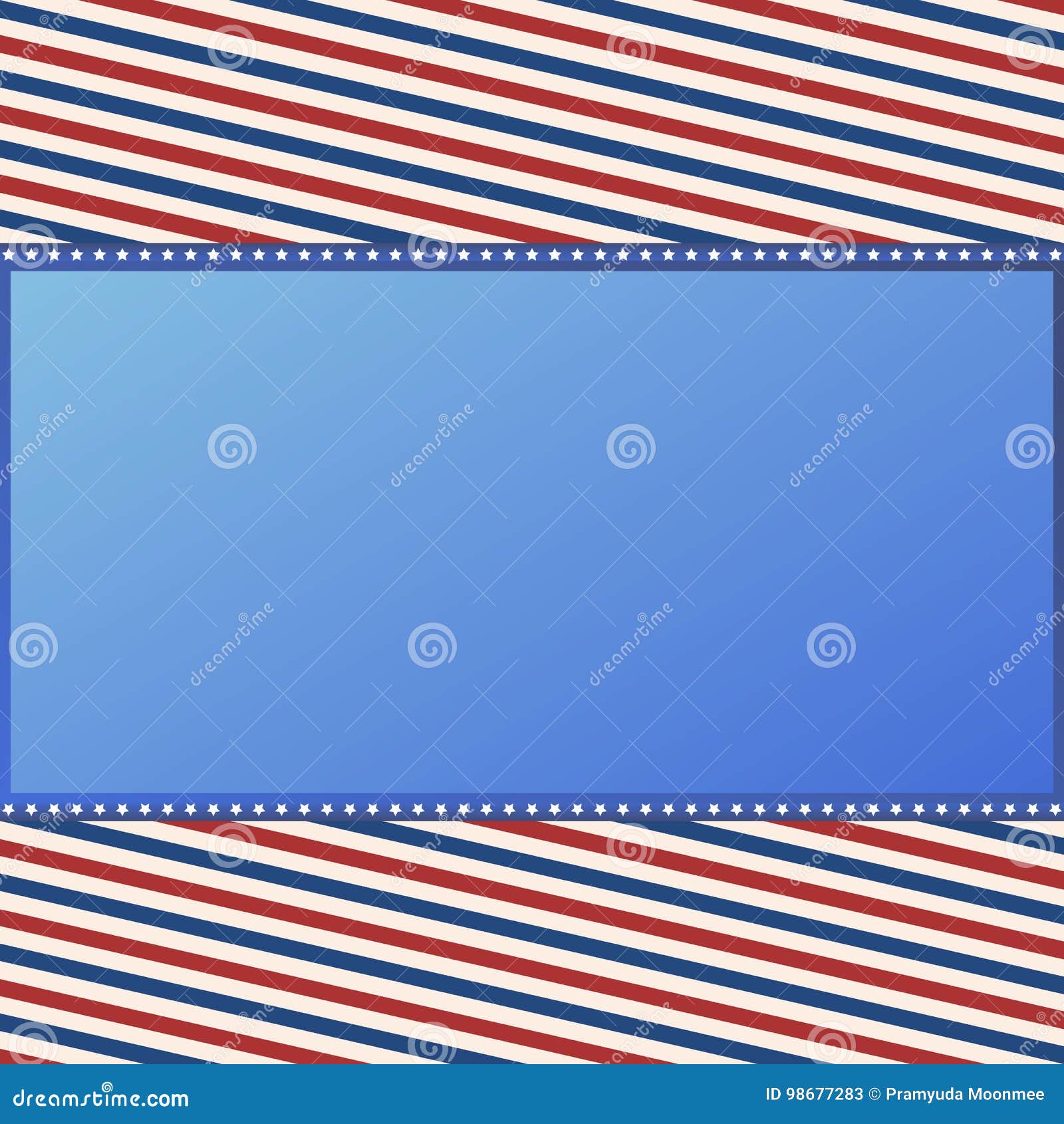 Usa Style Background with Texture, Vector Illustration. Stock Vector ...