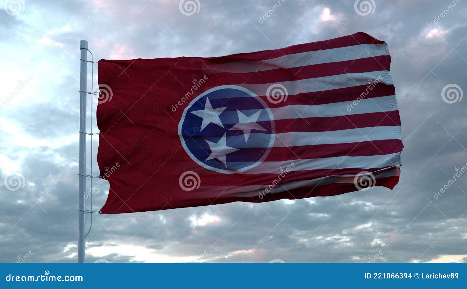 USA and Tennessee Mixed Flag Waving in Wind. Tennessee and USA Flag on ...