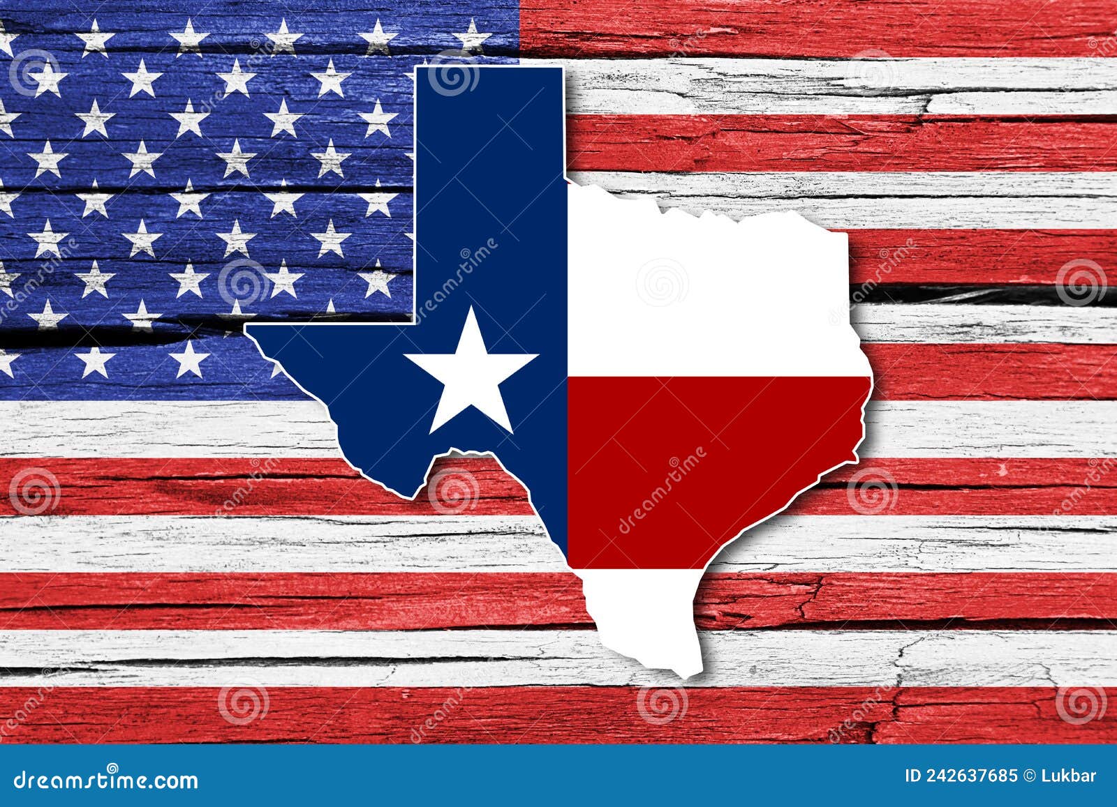 USA Texas Flag Banner Background on Wood Stock Image - Image of ...