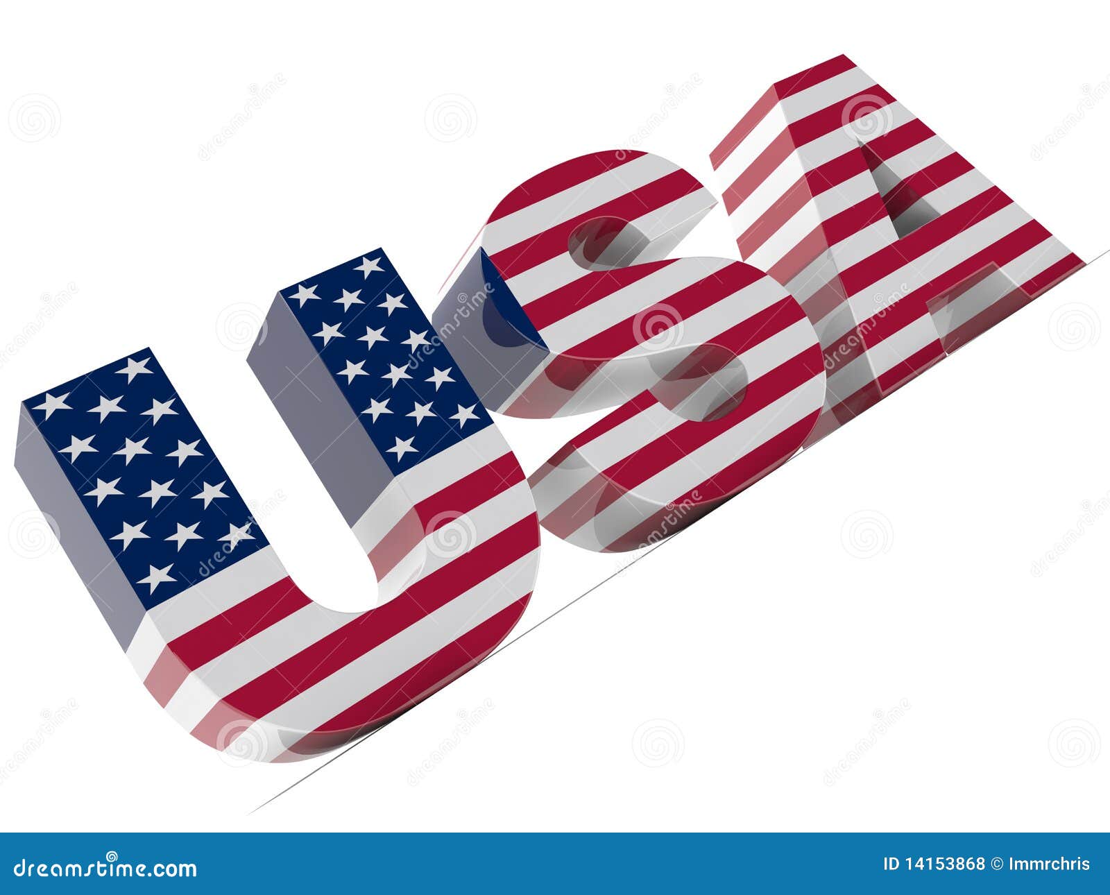 USA Text stock illustration. Illustration of america - 14153868