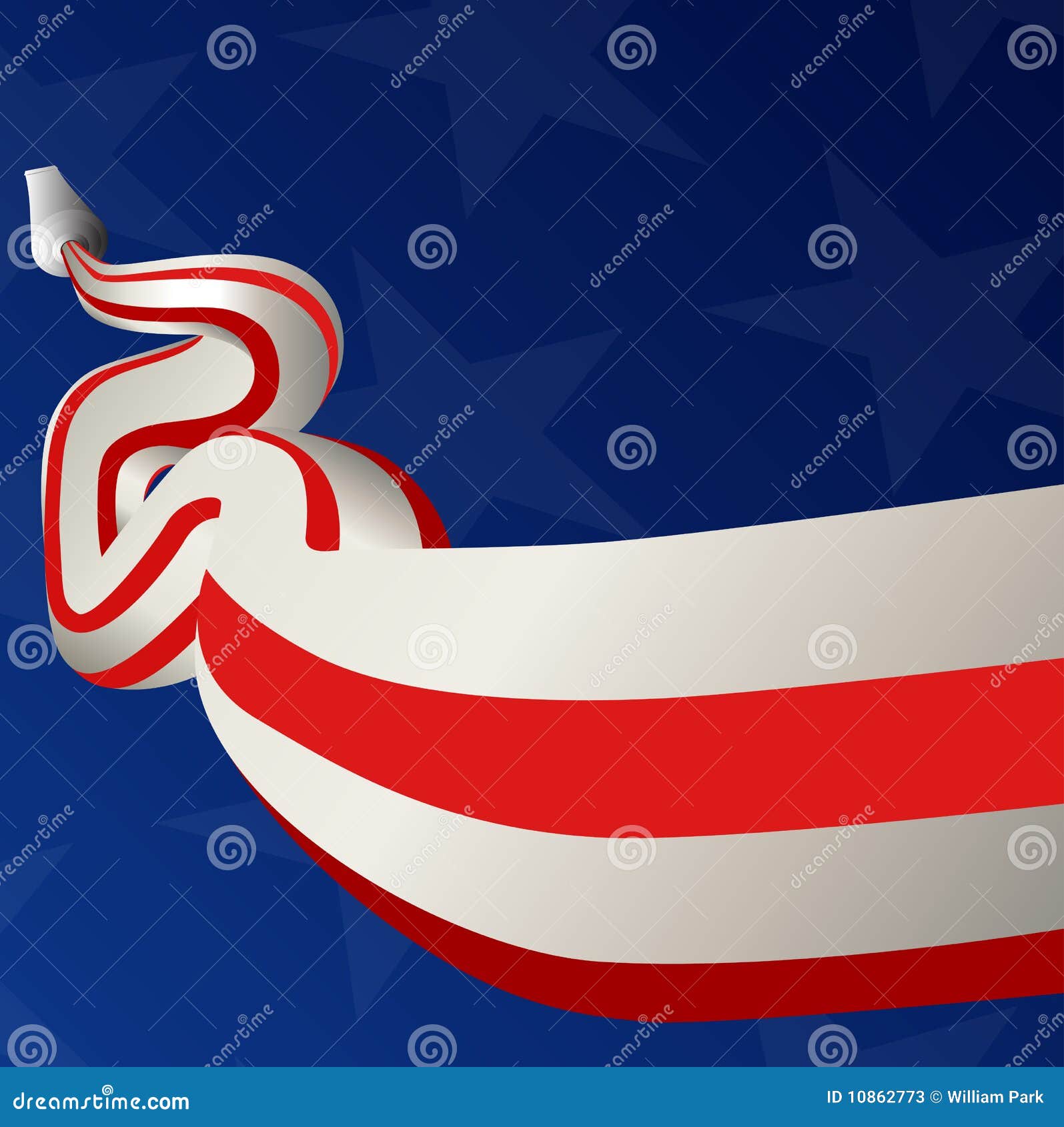 July 4 Being Proud Flag Royalty-Free Stock Image | CartoonDealer.com ...